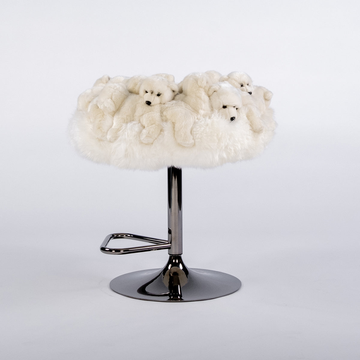 Polar Bear Bar Stool